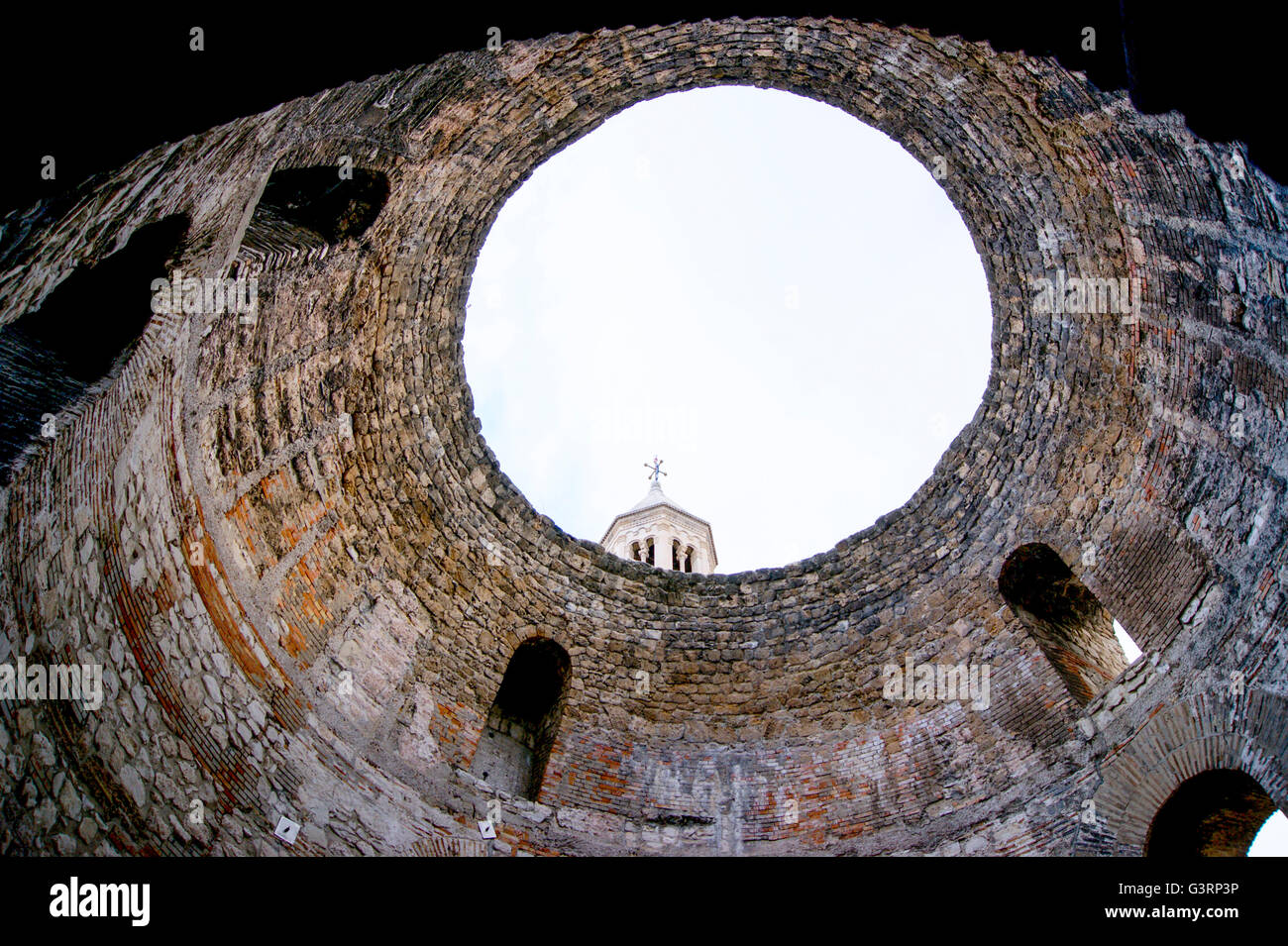Vestibule diocletians palace split croatia hi-res stock photography and ...