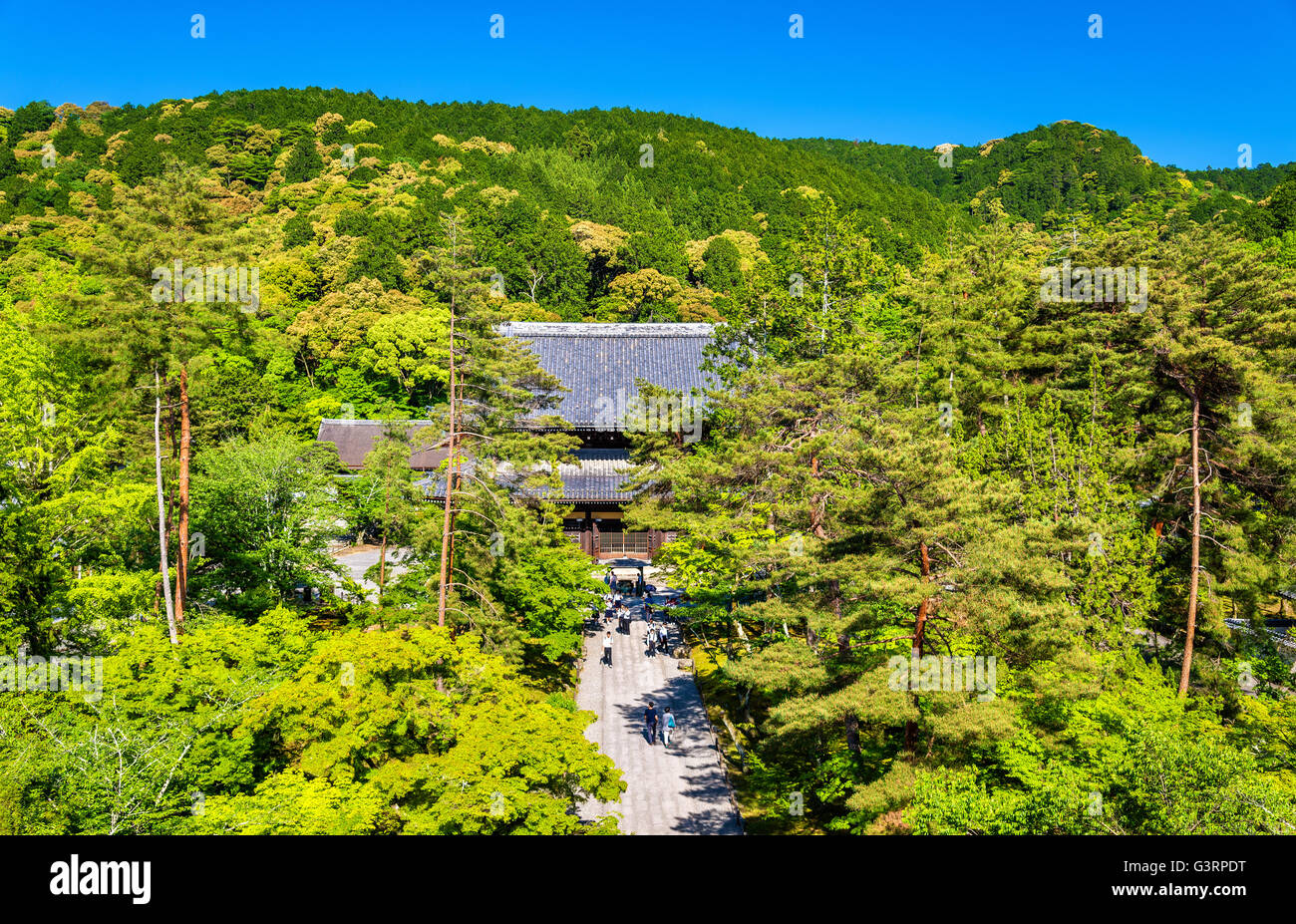View of Nanzen-ji Temple in Kyoto Stock Photo - Alamy
