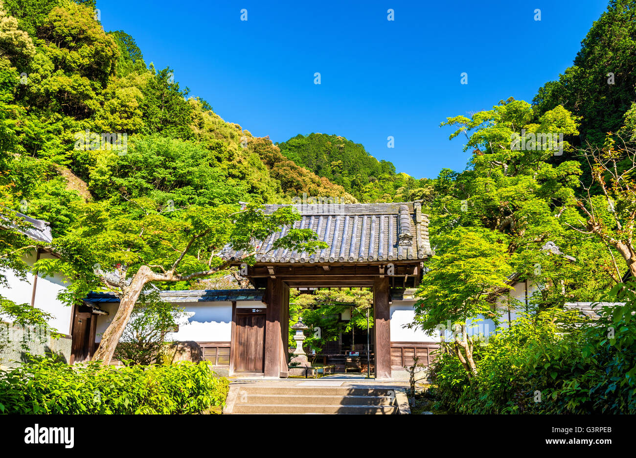 Buddhist temple in Nanzen-ji area - Kyoto Stock Photo - Alamy