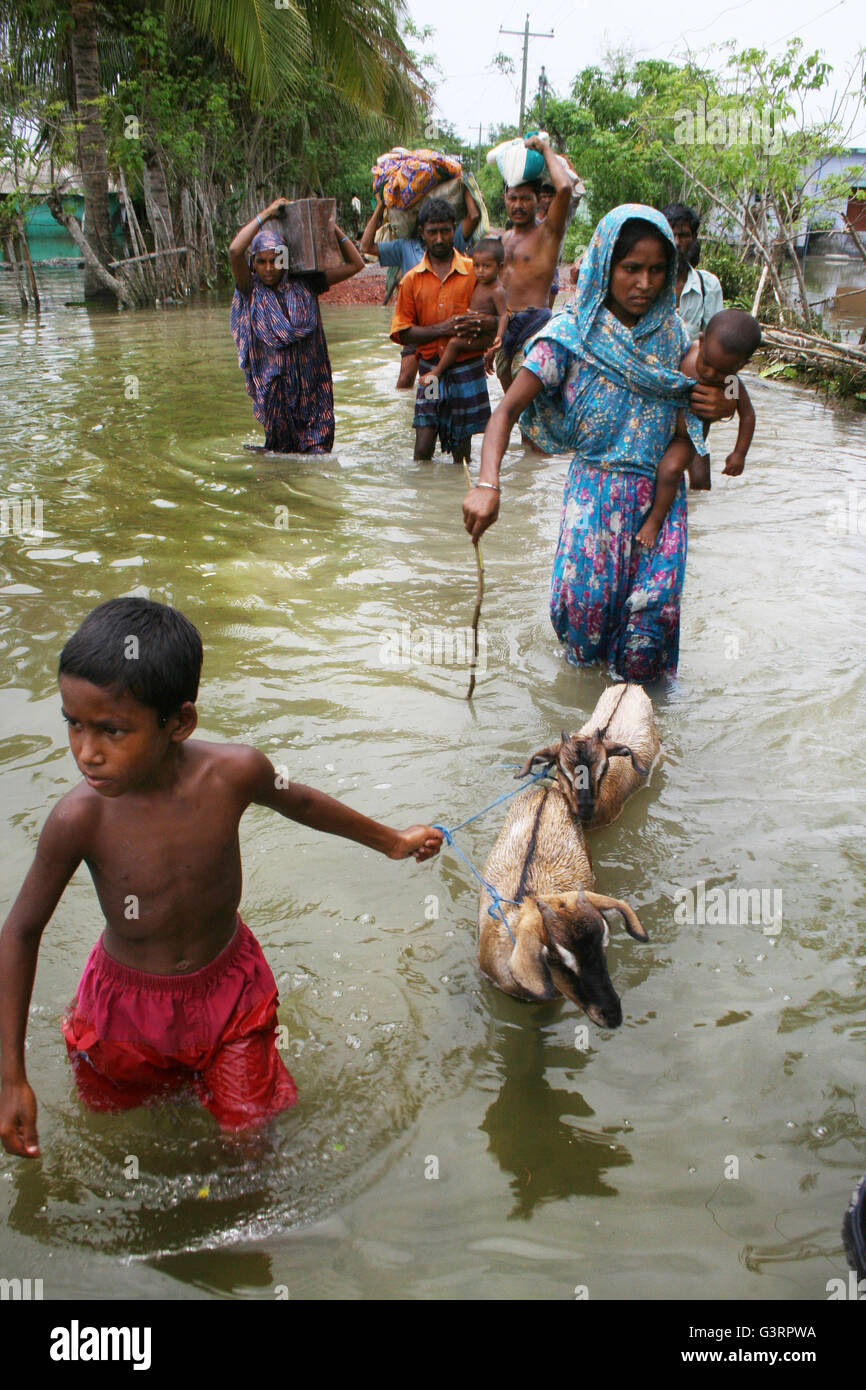 May 25, 2009 - Tropical Cyclone Aila over India and Bangladesh Stock ...