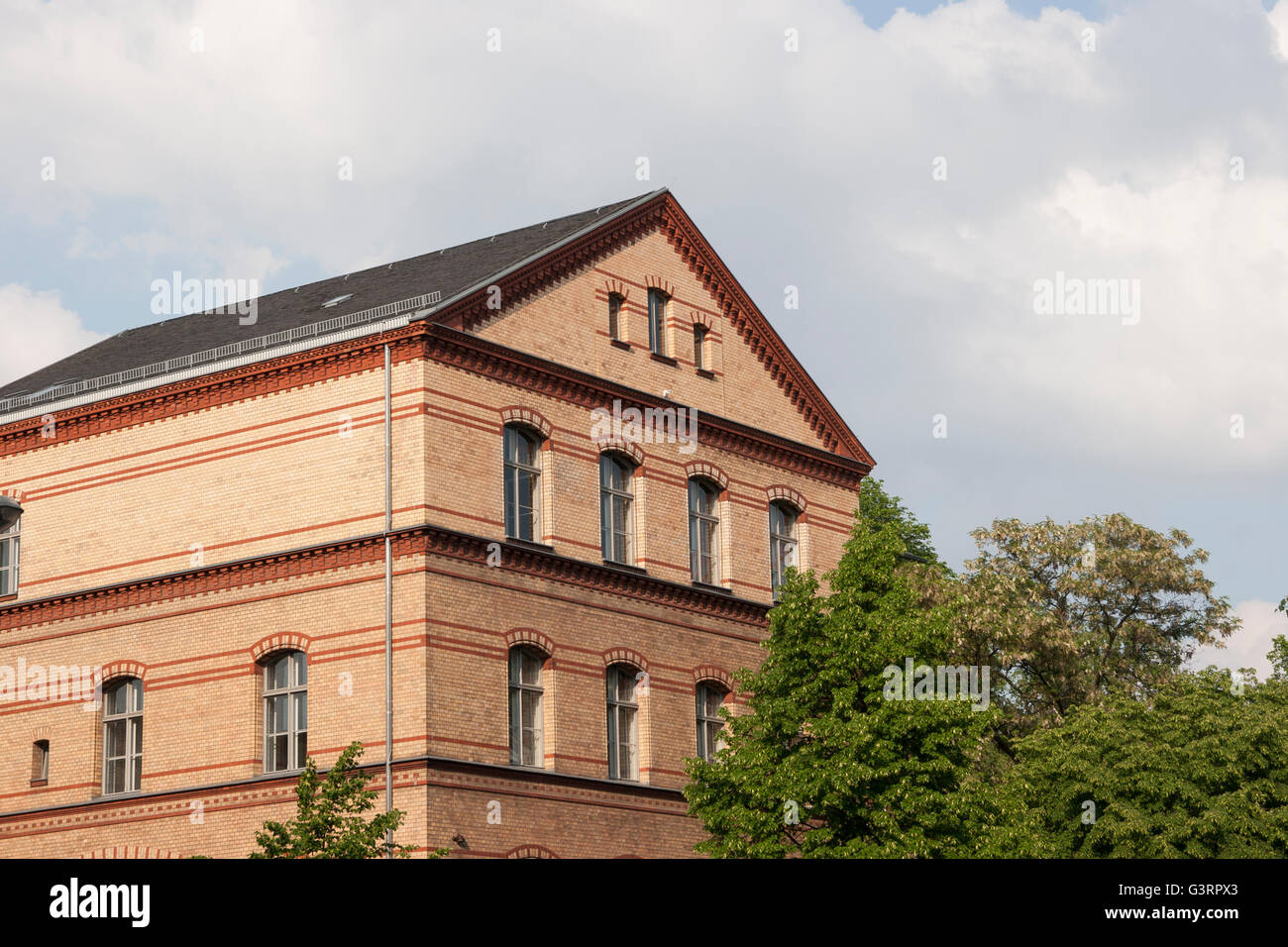 Brick House Berlin Germany Stock Photo - Alamy
