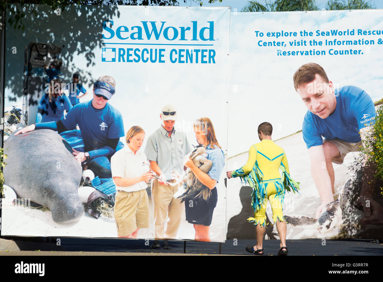 Sea world Orlando Florida Stock Photo - Alamy