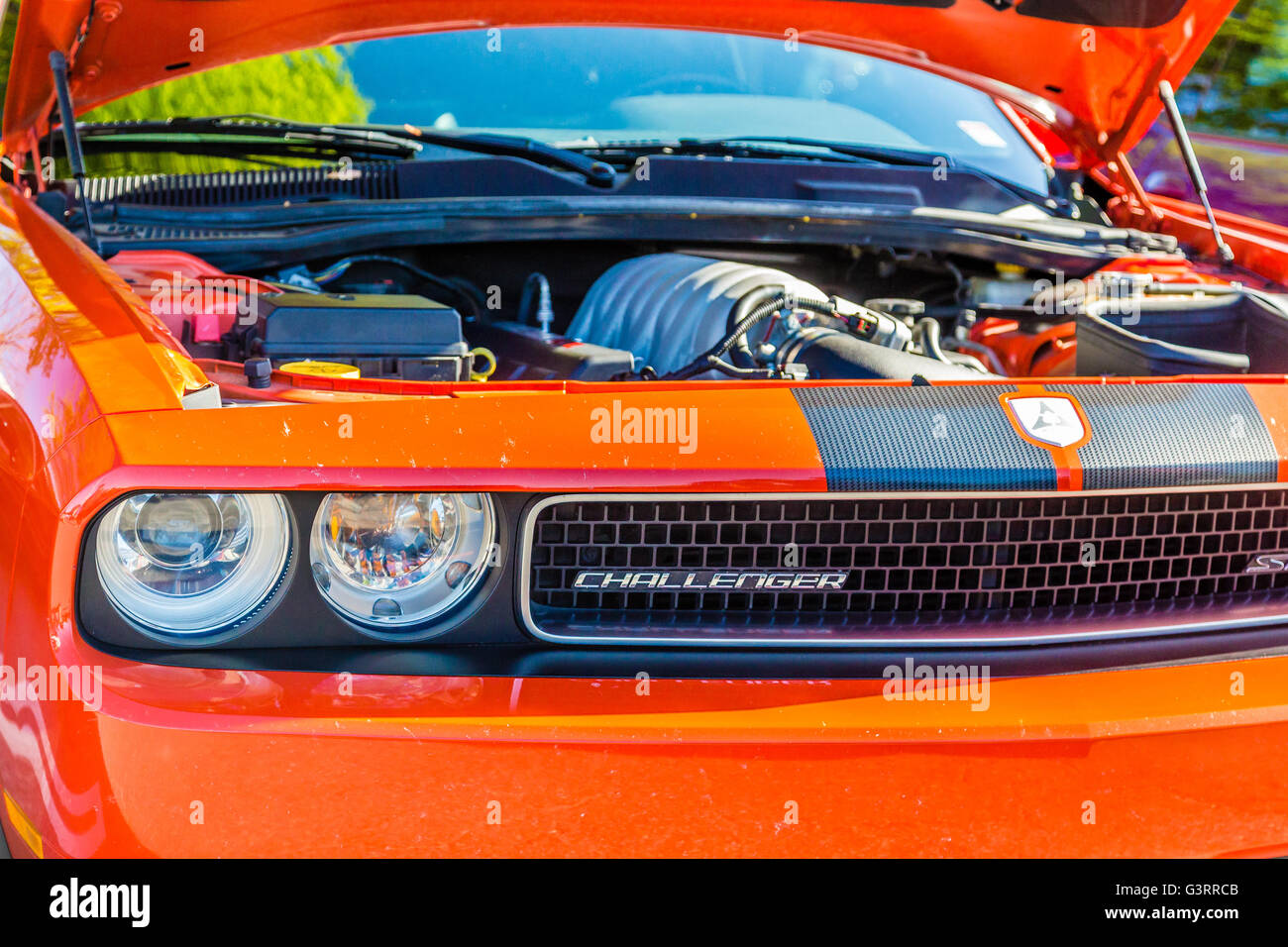 ATLANTA, GEORGIA - April 3, 2016: Caffeine and Octane is a nationally ...