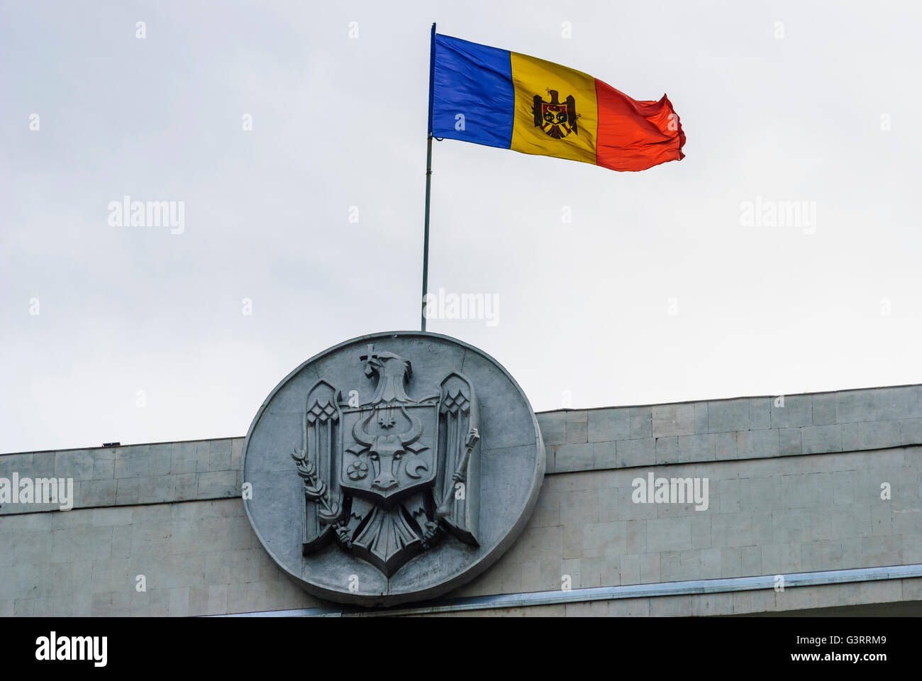 Flag of the moldova hi-res stock photography and images - Alamy