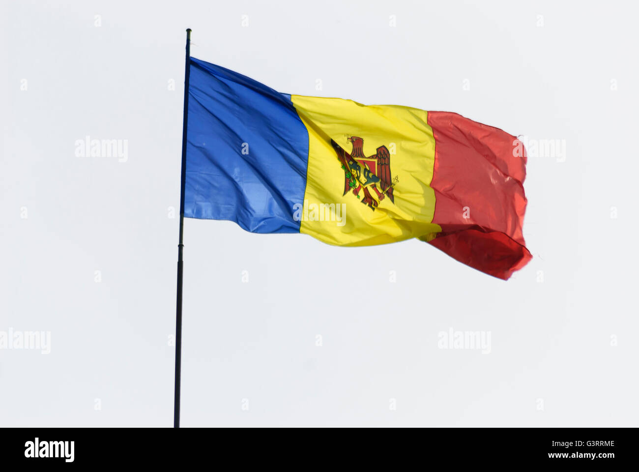 Chisinau flag hi-res stock photography and images - Alamy