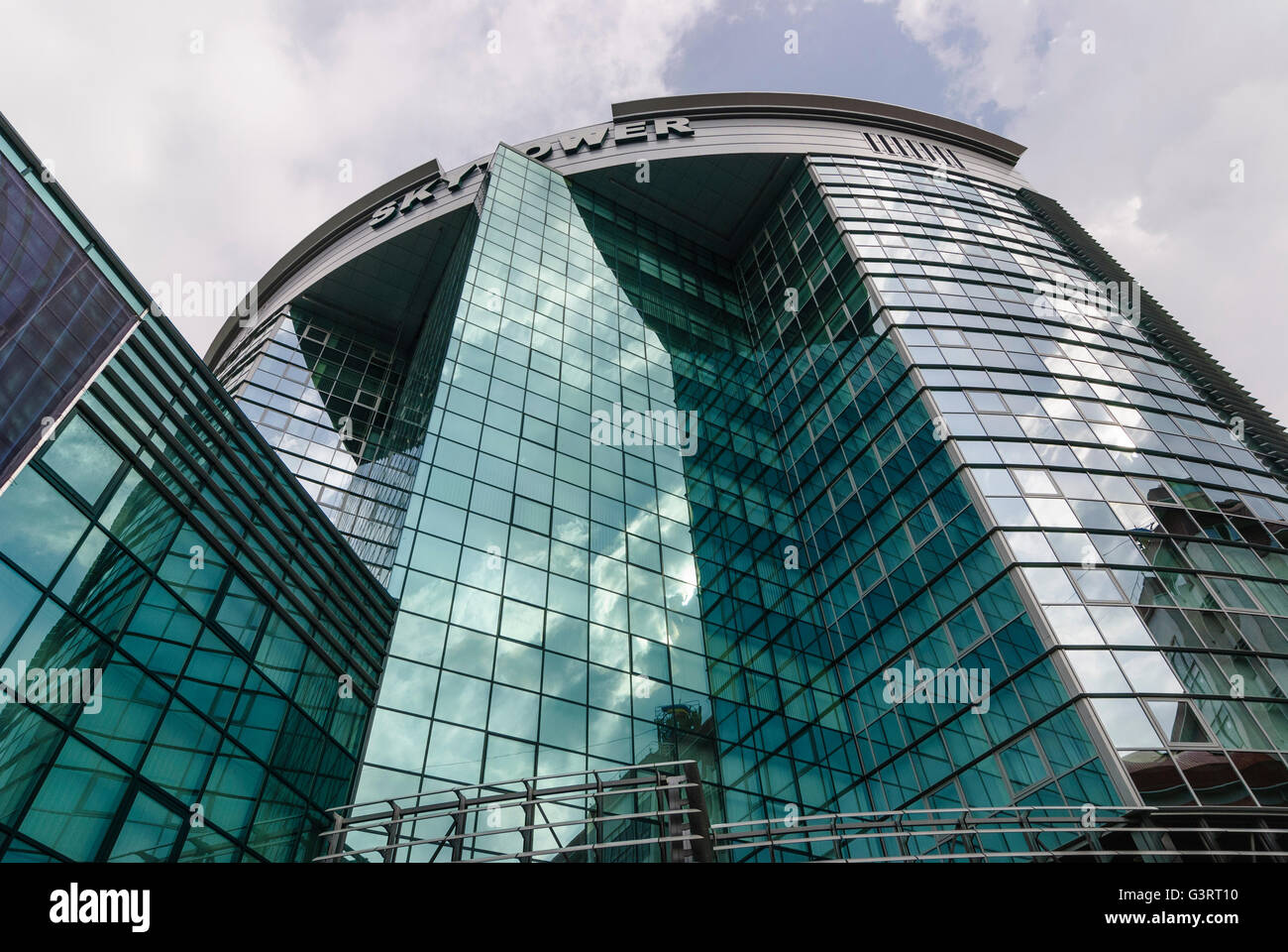 office building Skytower, Moldova, , , Chisinau (Kischinjow Stock Photo ...
