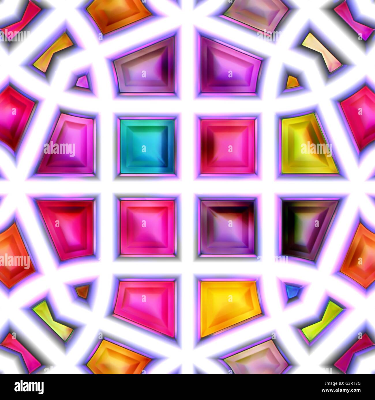 Seamless texture of abstract bright shiny 3D illustration Stock Photo ...