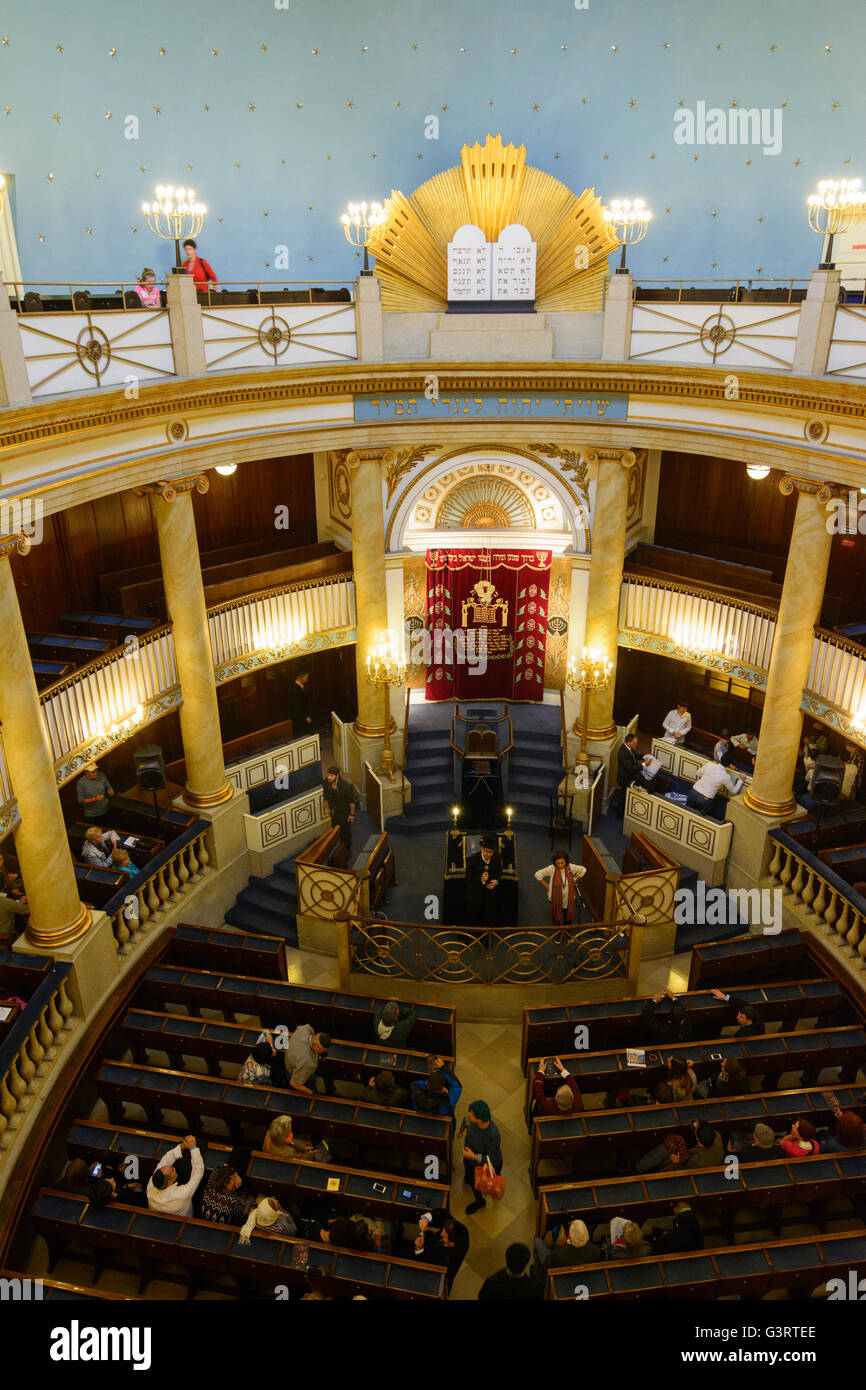 City Temple ( main synagogue ) on open day, Austria, Wien, 01., Wien ...