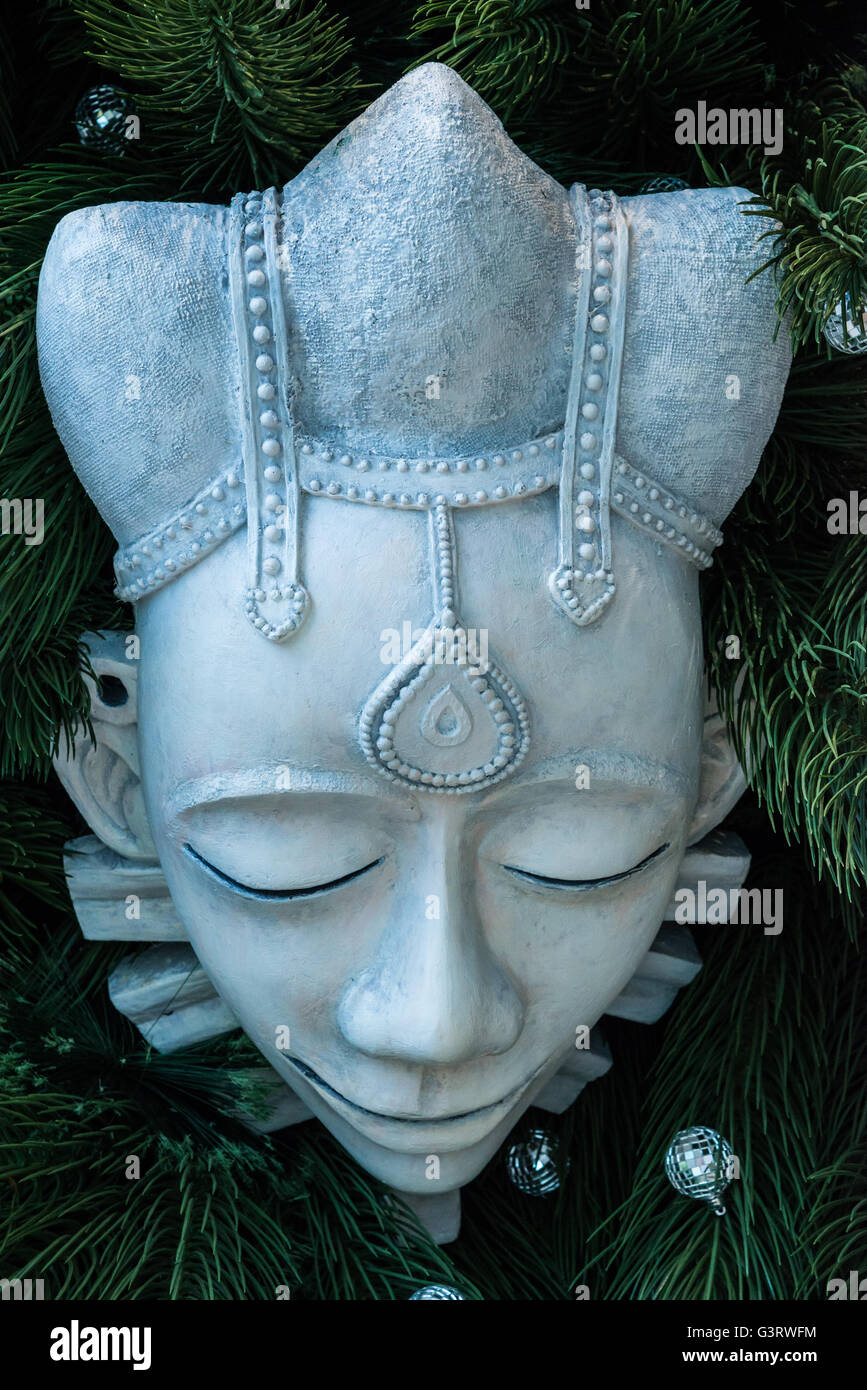 Painted art mask Stock Photo - Alamy