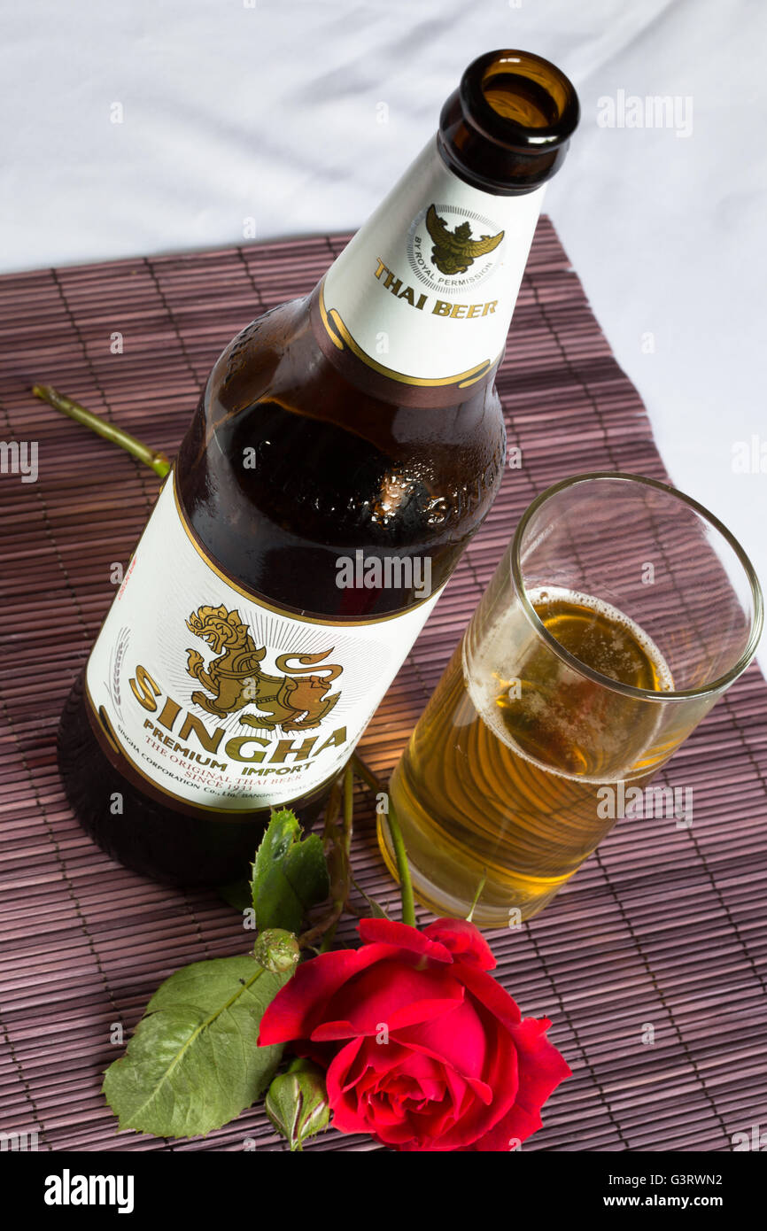 Singha beer hi-res stock photography and images - Alamy