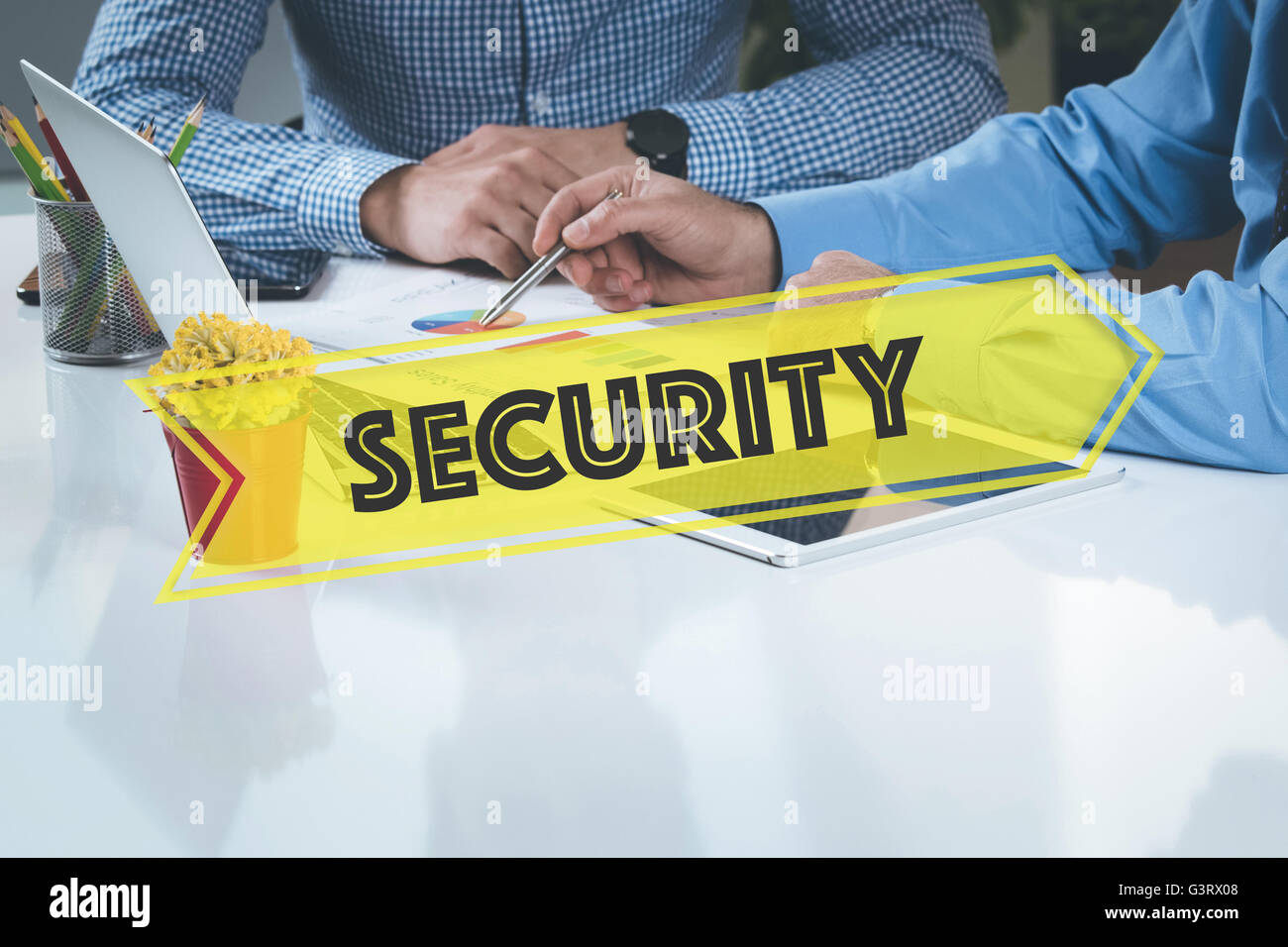 BUSINESS WORKING OFFICE Security TEAMWORK BRAINSTORMING TECHNOLOGY ...