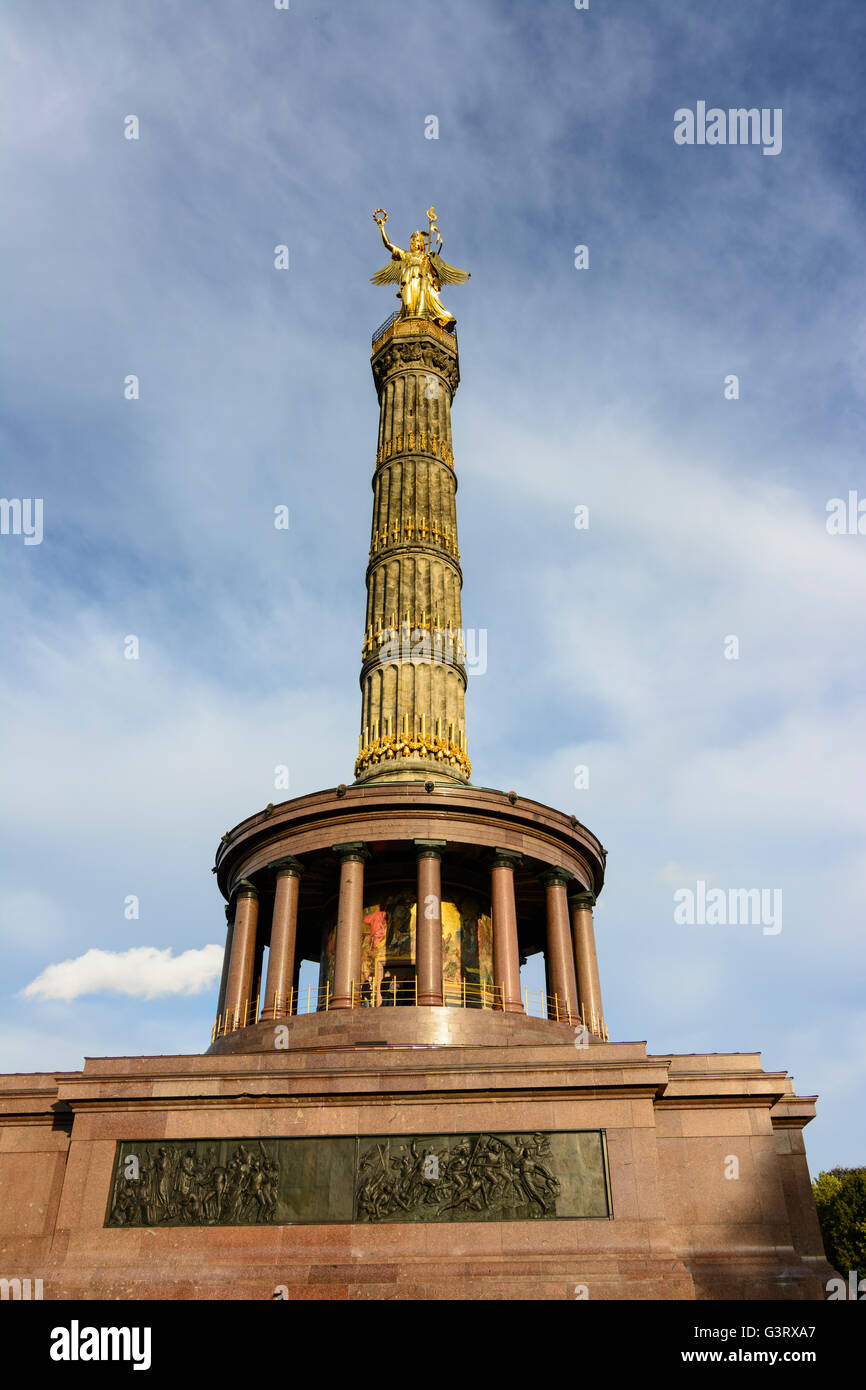 Victory Column, Germany, Berlin, , Berlin Stock Photo - Alamy