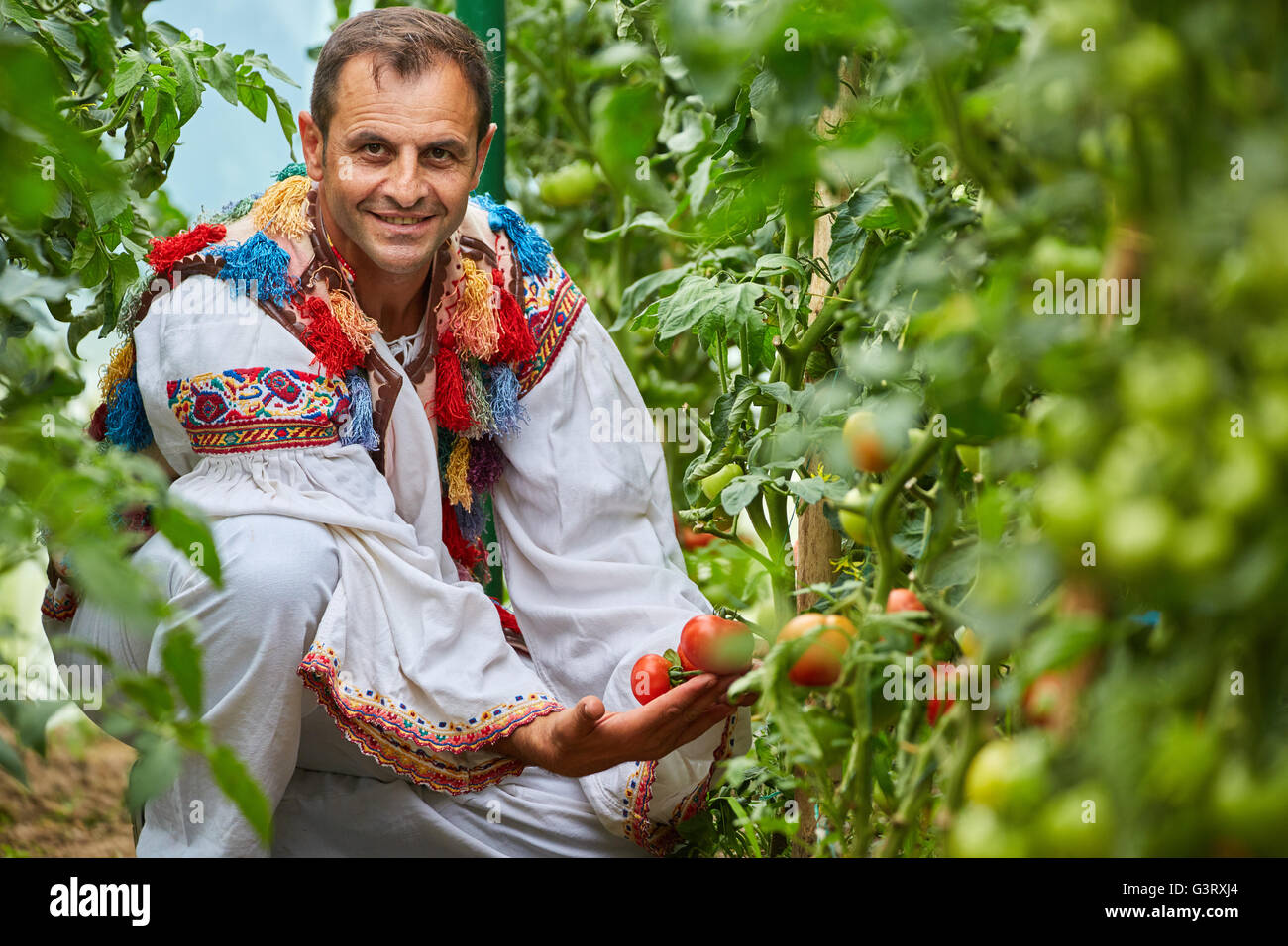 Romanian farmer hi-res stock photography and images - Alamy