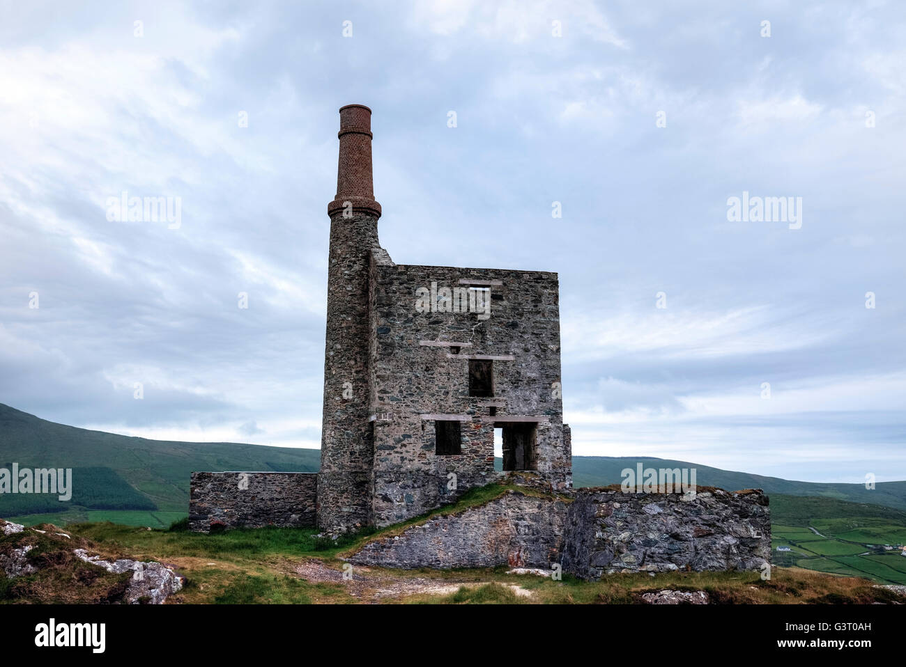 Allihies, Copper Mine, Beara Peninsula, County Cork, Ireland Stock ...