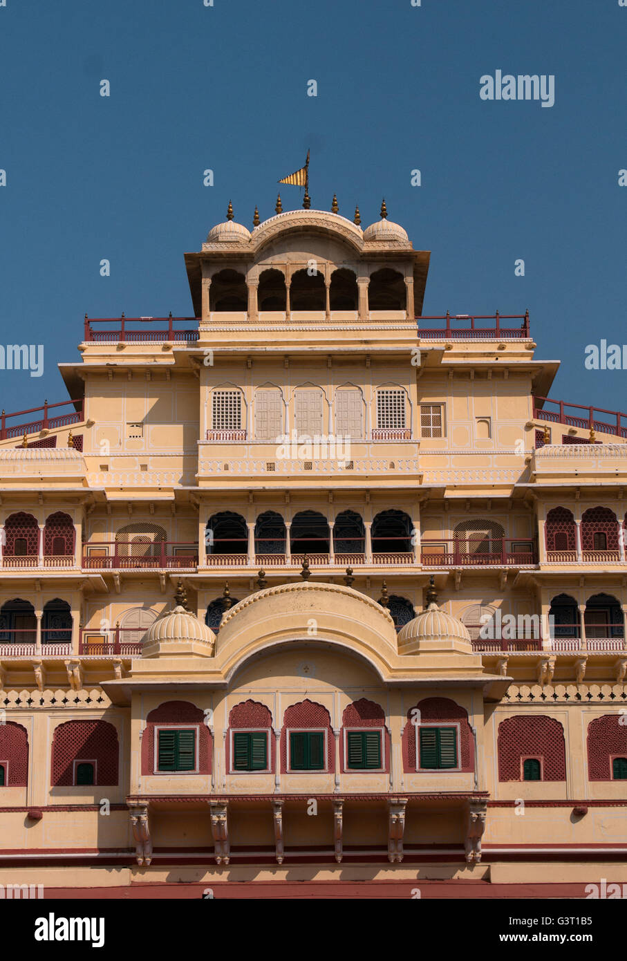 The royal palace of Jaipur, India Stock Photo - Alamy