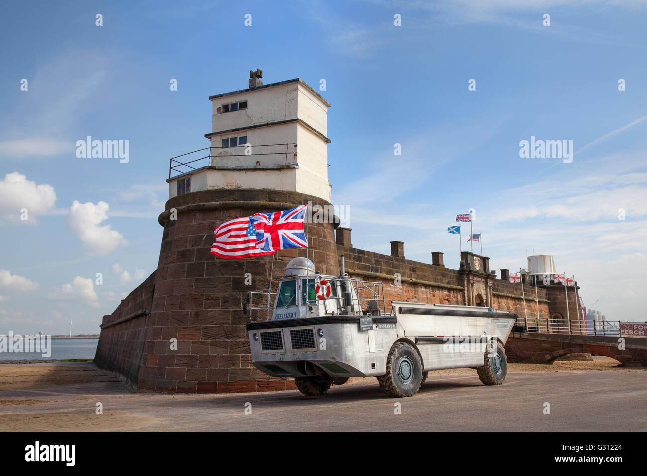 Defiant II LARC-XV American Military Amphibious landing Craft, A heavy ...