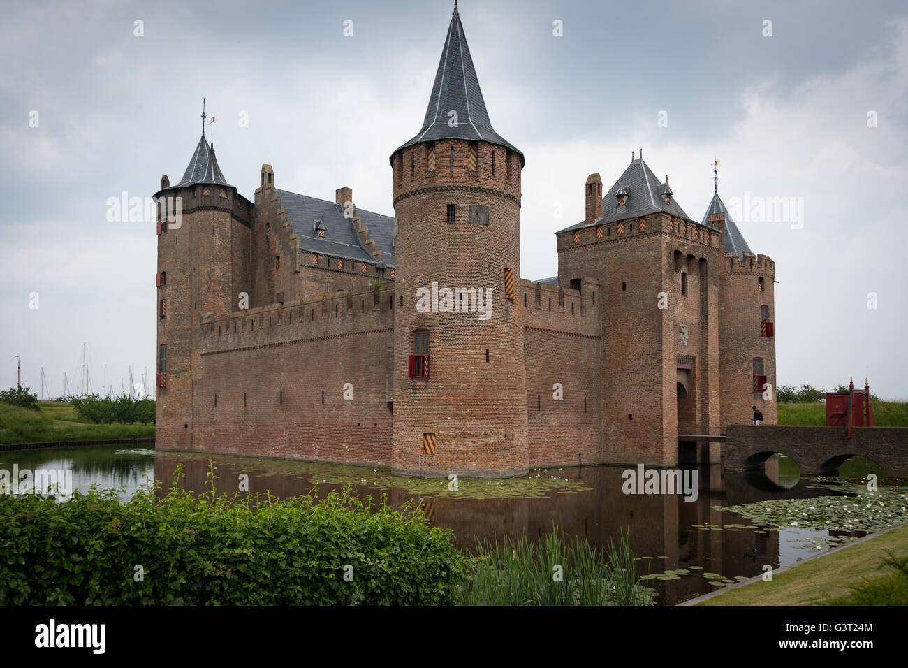 Muiderslot - Muider castle - now known as Amsterdam castle, Netherlands ...