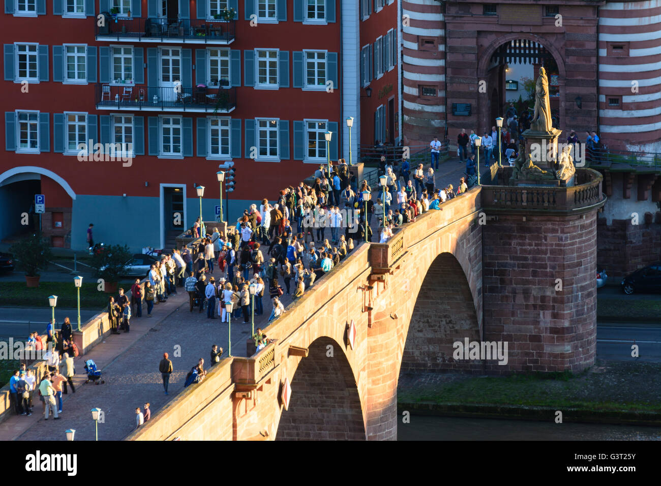 Heidelberg neckar bridge hi-res stock photography and images - Alamy