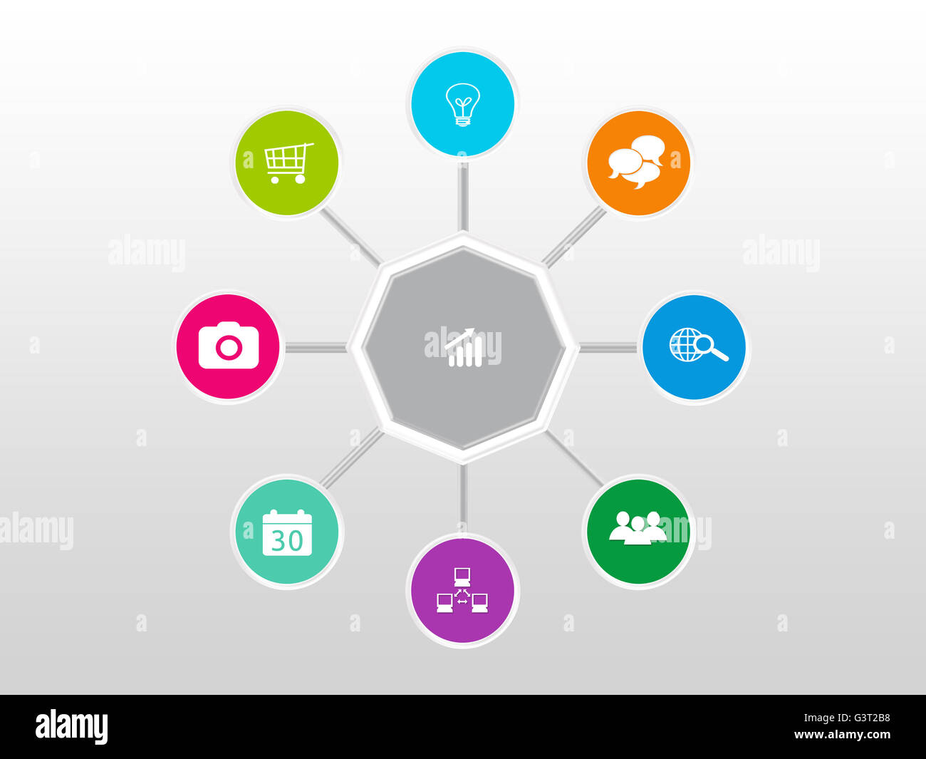Abstract design for web, marketing, presentations and infographics ...