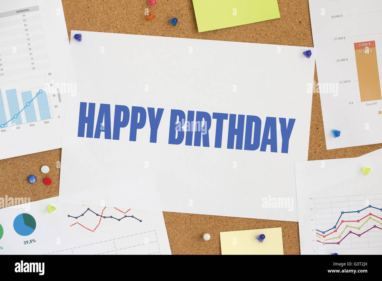 Birthday chart hi-res stock photography and images - Alamy