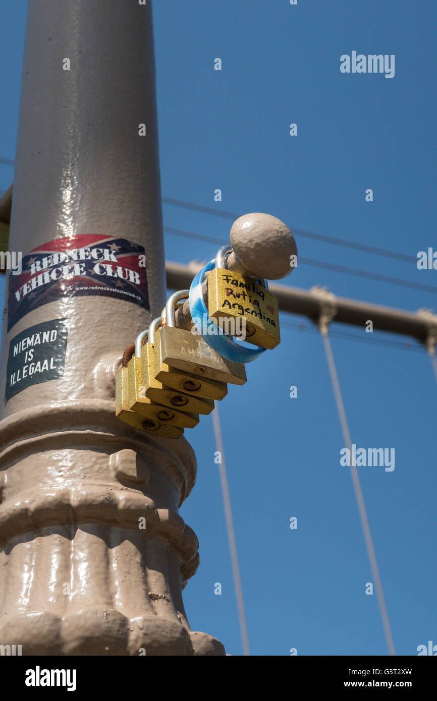 Hanging locks on brooklyn hi-res stock photography and images - Alamy