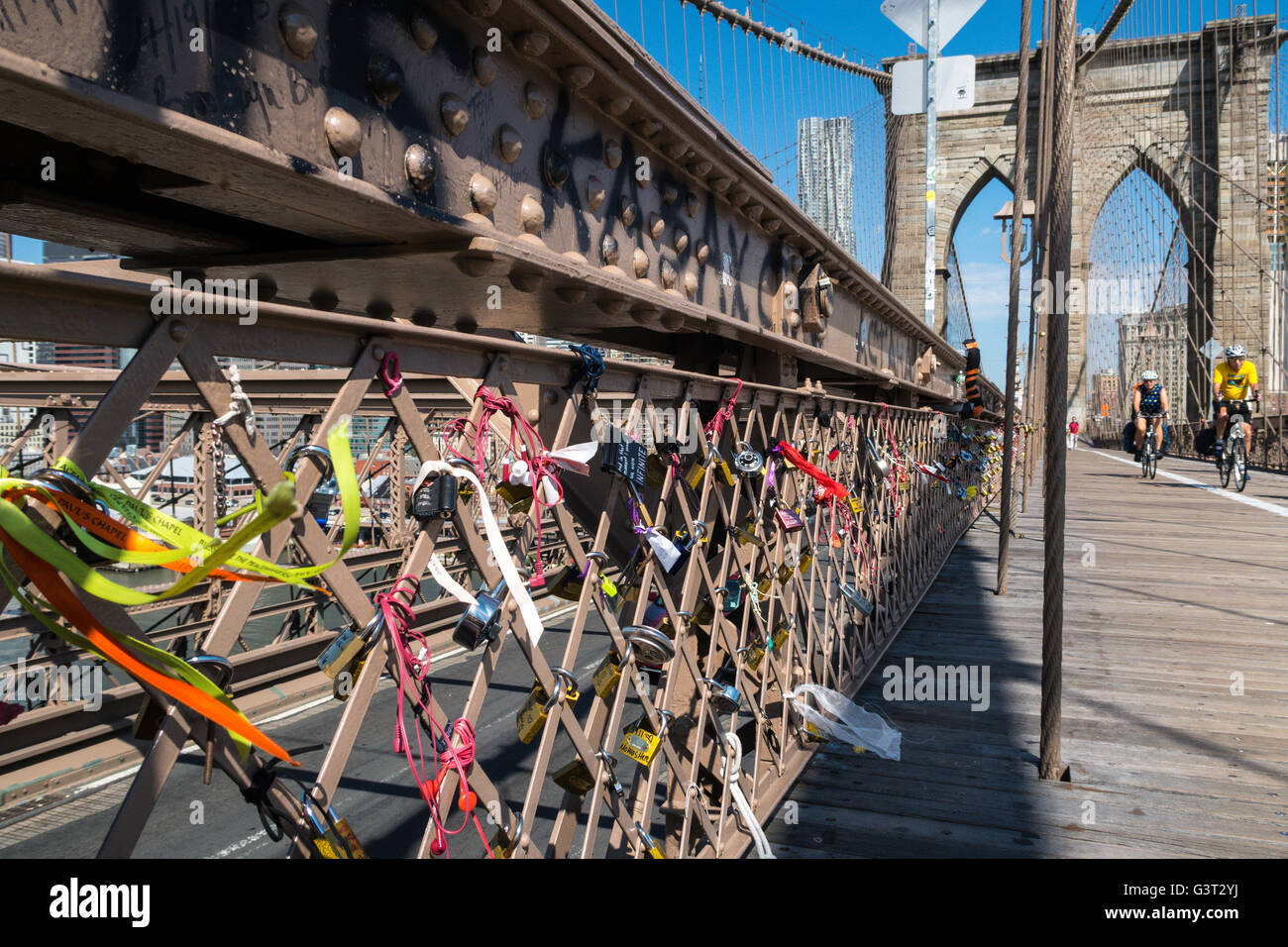 Ny brooklyn padlocks hi-res stock photography and images - Alamy