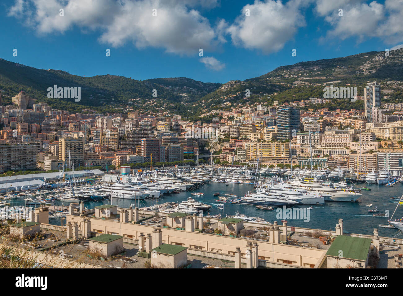 Port in Monaco Stock Photo - Alamy