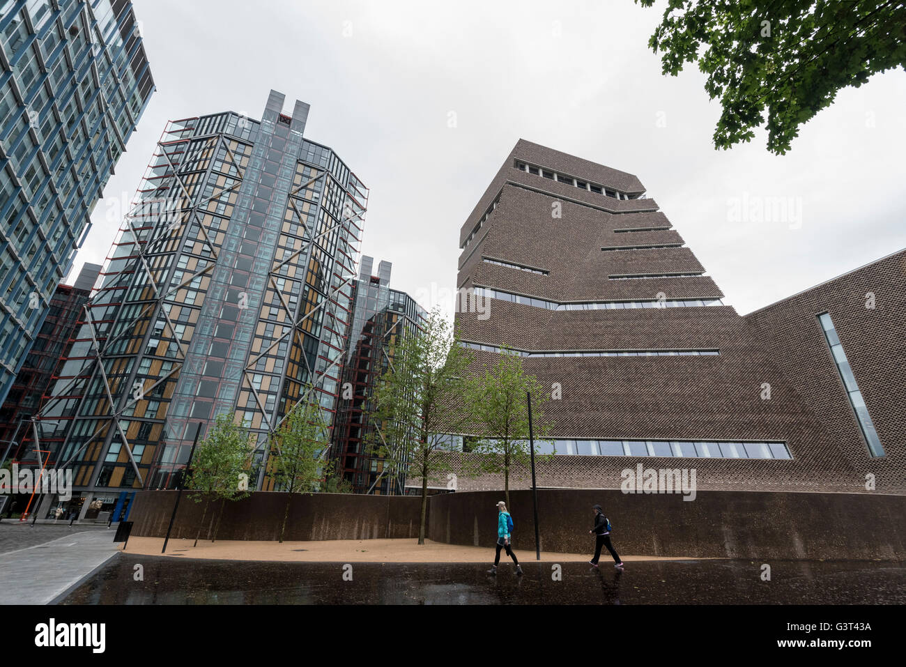 London, UK. 14 June 2016. The new Tate Modern, which opens to the ...