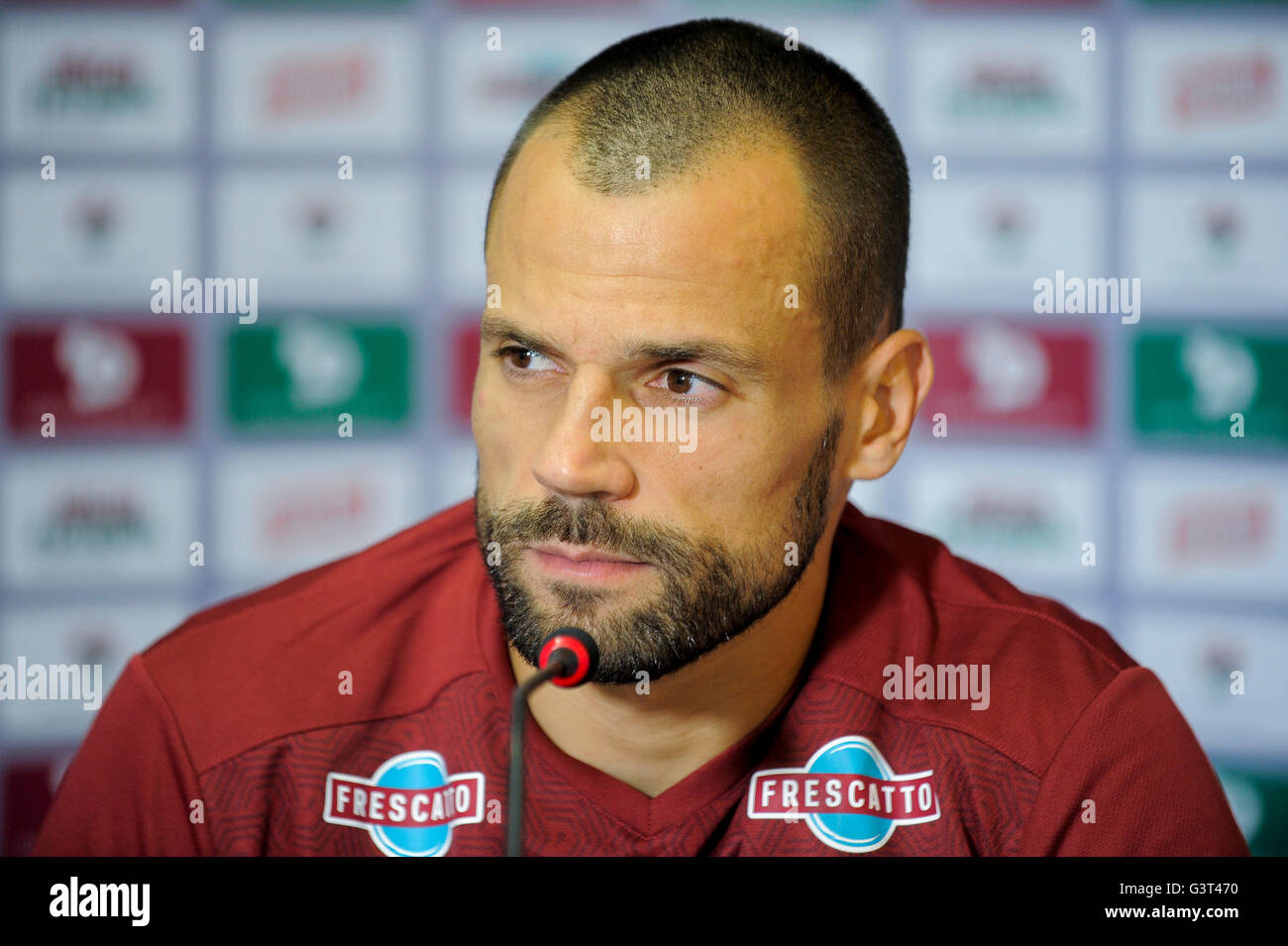 RIO DE JANEIRO, Brazil - 06/14/2016: TRAINING FLUMINENSE - Diego ...