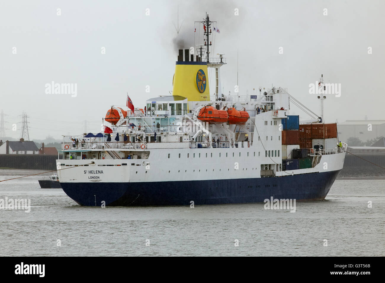 Rms st helena leaving london hi-res stock photography and images - Alamy