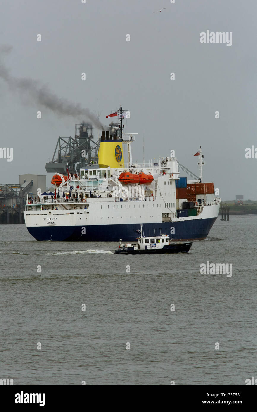 Rms st helena leaving london hi-res stock photography and images - Alamy
