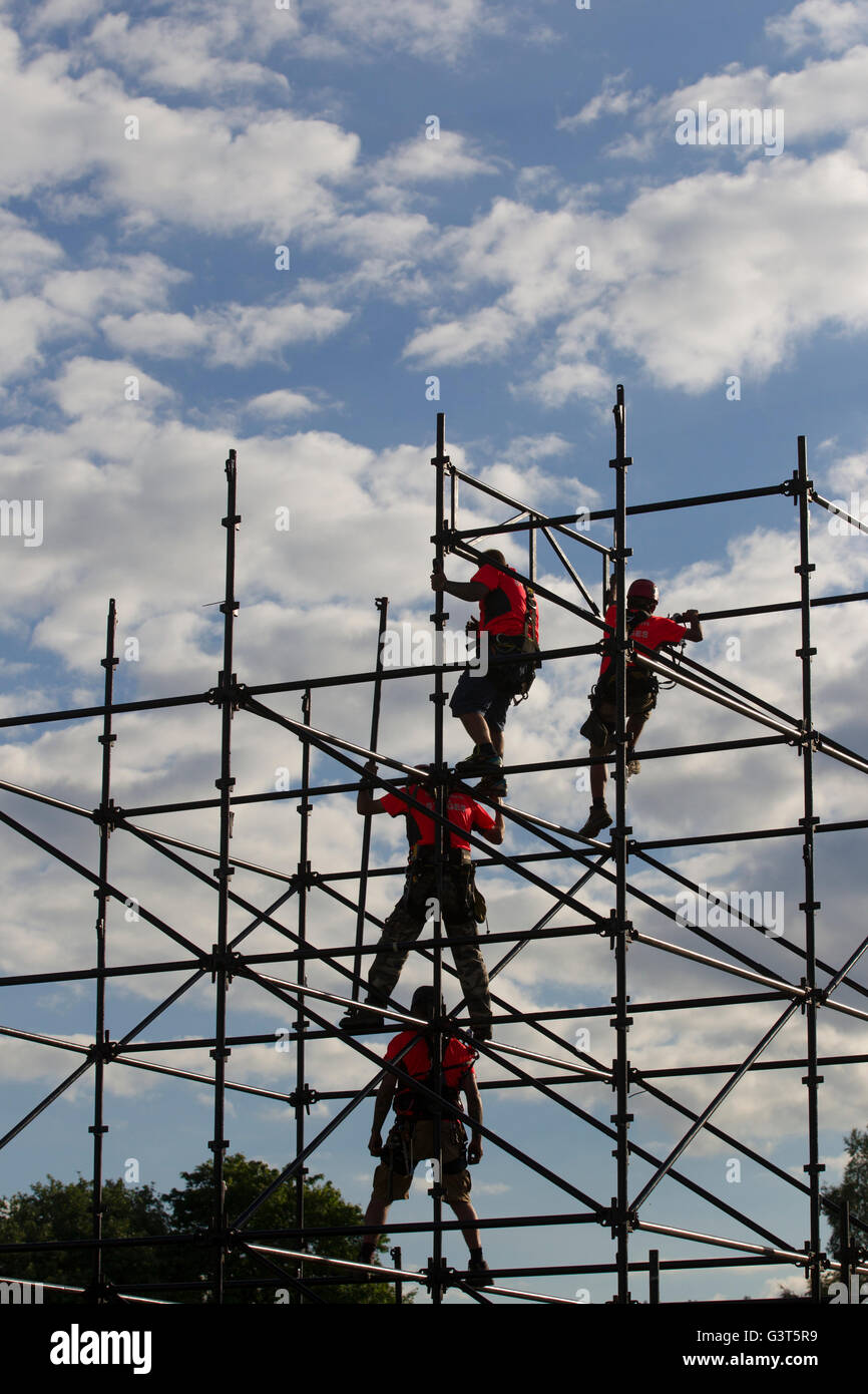 Windermere, Cumbria, UK. 14th June, 2016.Charity gig the Glebe on the ...