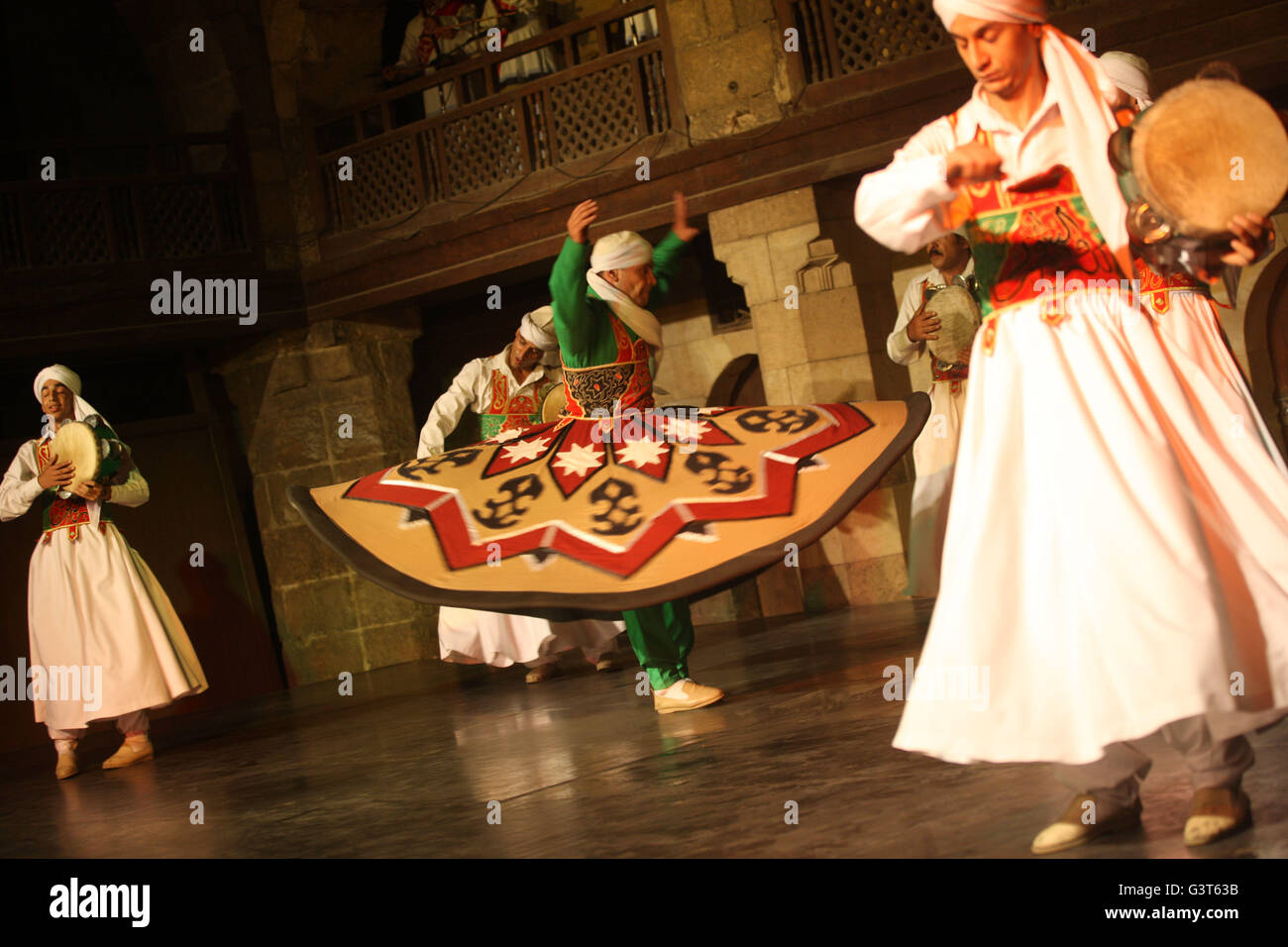 Egyptian tanoura dancers hi-res stock photography and images - Alamy