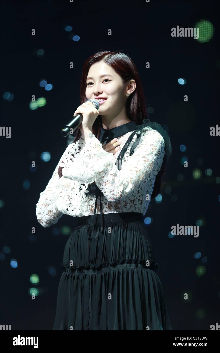 Idol group DIA hold showcase for their seconde album Happy Ending in ...