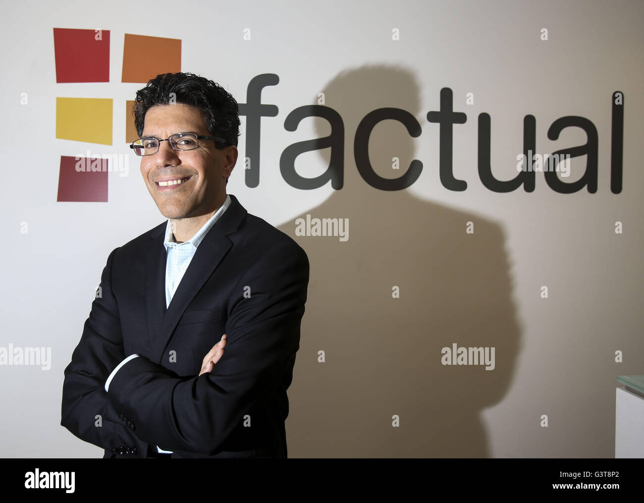 Los Angeles California Usa 2nd May 2016 Gil Elbaz Ceo Of Factual © Ringo Chiuzuma Wire 