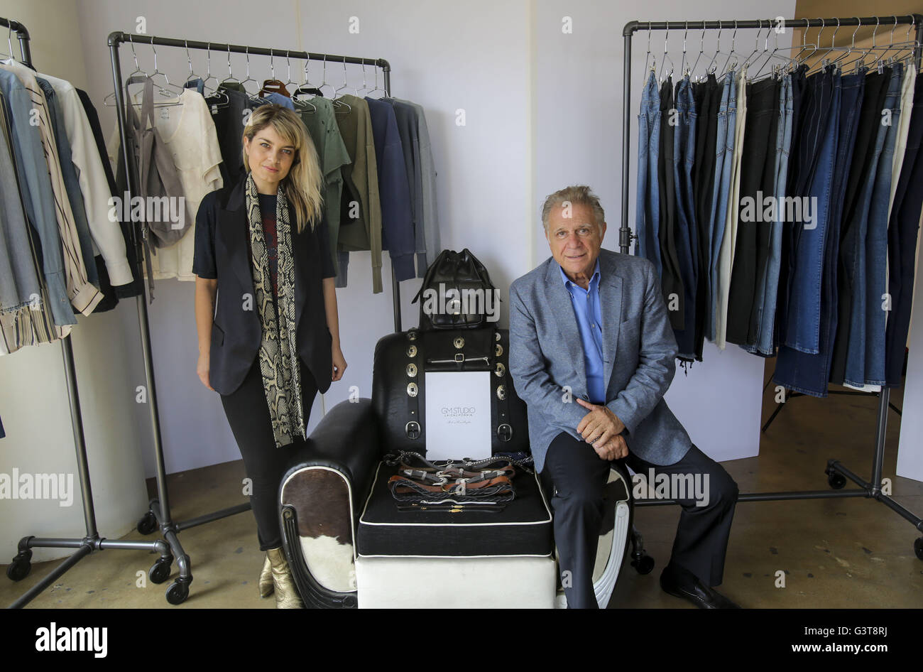 Los Angeles, California, USA. 4th May, 2016. Cinzia Simone and Armand ...