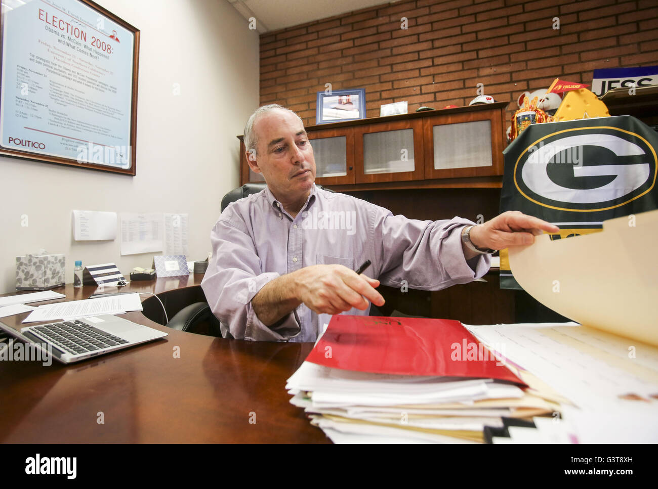 Los Angeles, California, USA. 10th May, 2016. Dan Schnur, director of ...