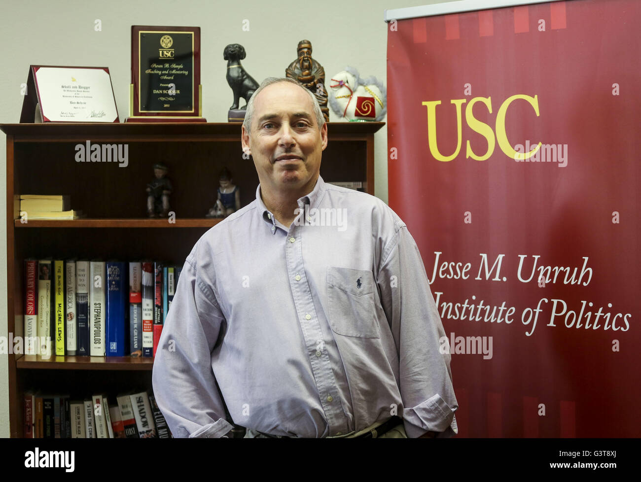 Los Angeles, California, USA. 10th May, 2016. Dan Schnur, director of ...