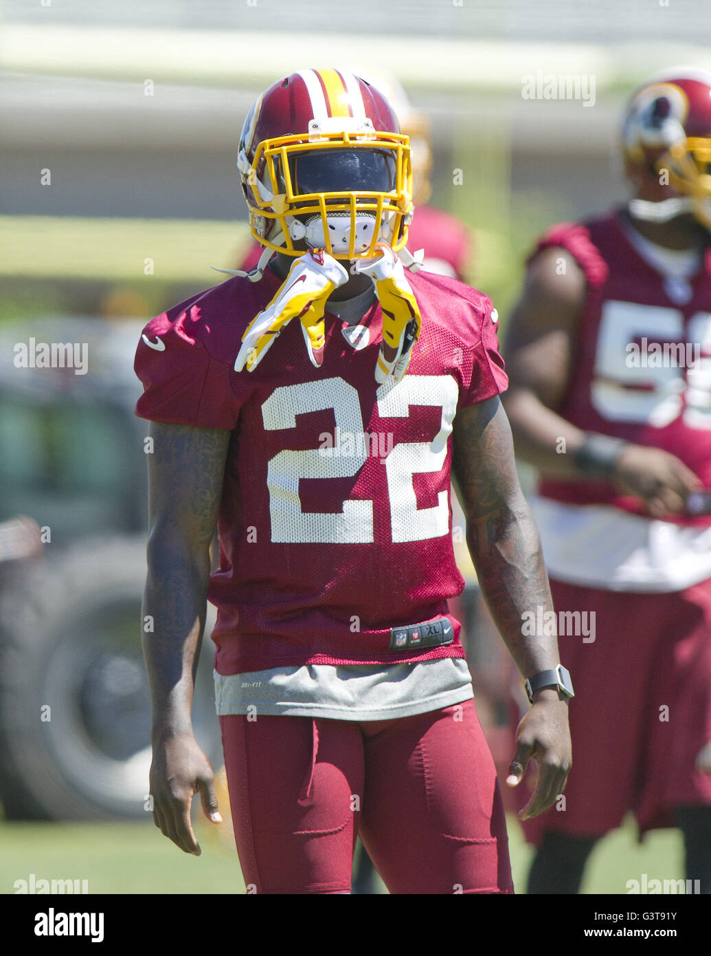 Ashburn, Virginia, USA. 14th June, 2016. Washington Redskins safety ...