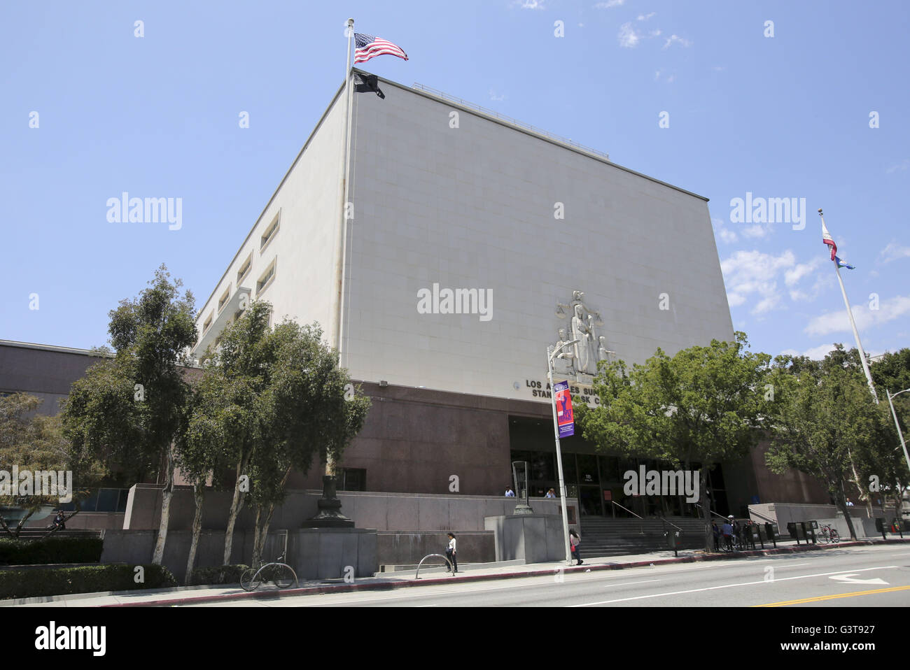 Los Angeles, California, USA. 18th May, 2016. Stanley Mosk Courthouse ...