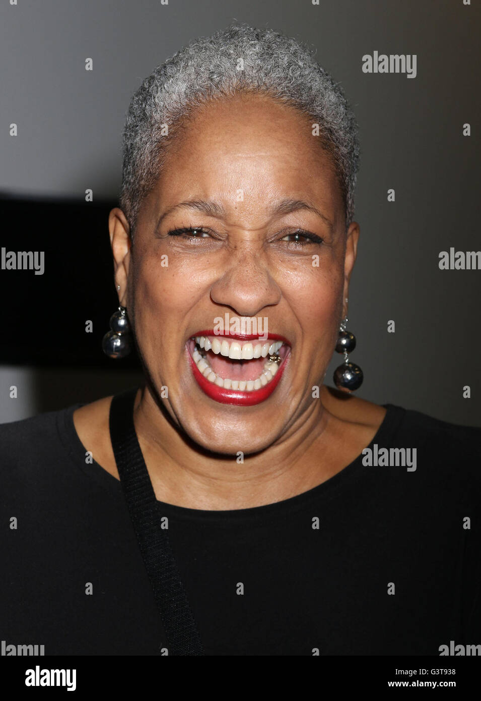 New York, New York, USA. 14th June, 2016. Jazz vocalist RENE MARIE ...