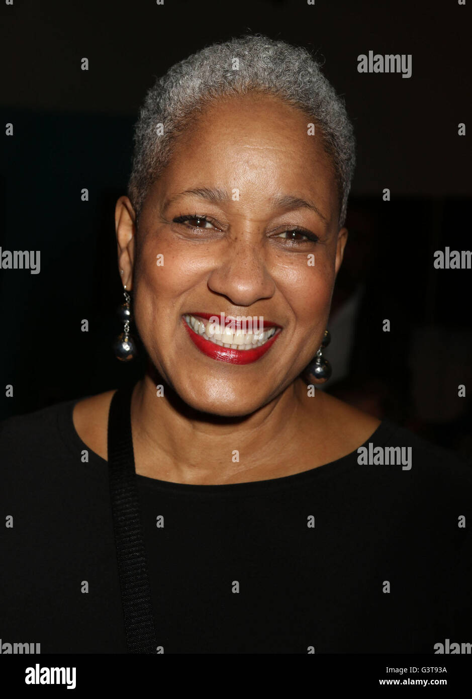 New York, New York, USA. 14th June, 2016. Jazz vocalist RENE MARIE ...