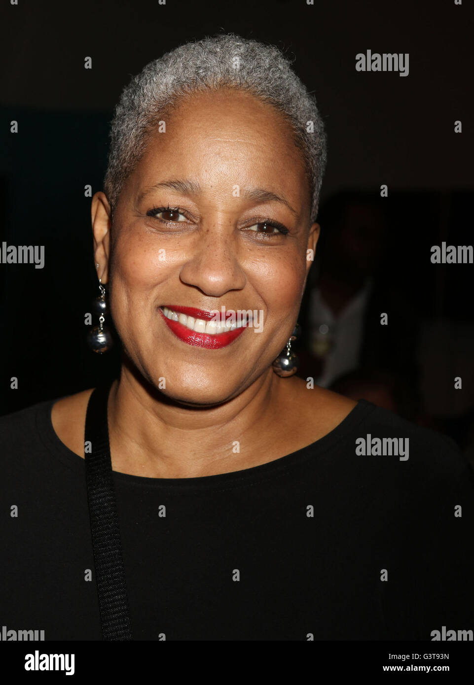 New York, New York, USA. 14th June, 2016. Jazz vocalist RENE MARIE ...