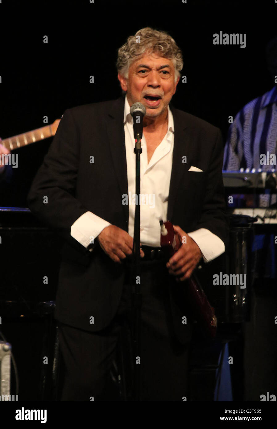 New York, New York, USA. 14th June, 2016. Musician MONTY ALEXANDER ...