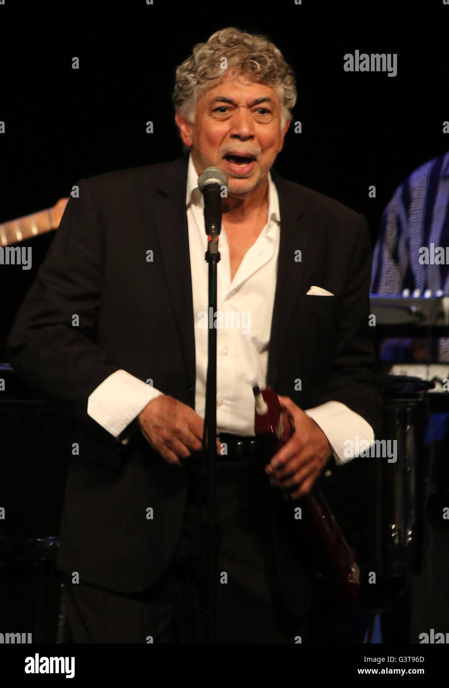 New York, New York, USA. 14th June, 2016. Musician MONTY ALEXANDER ...