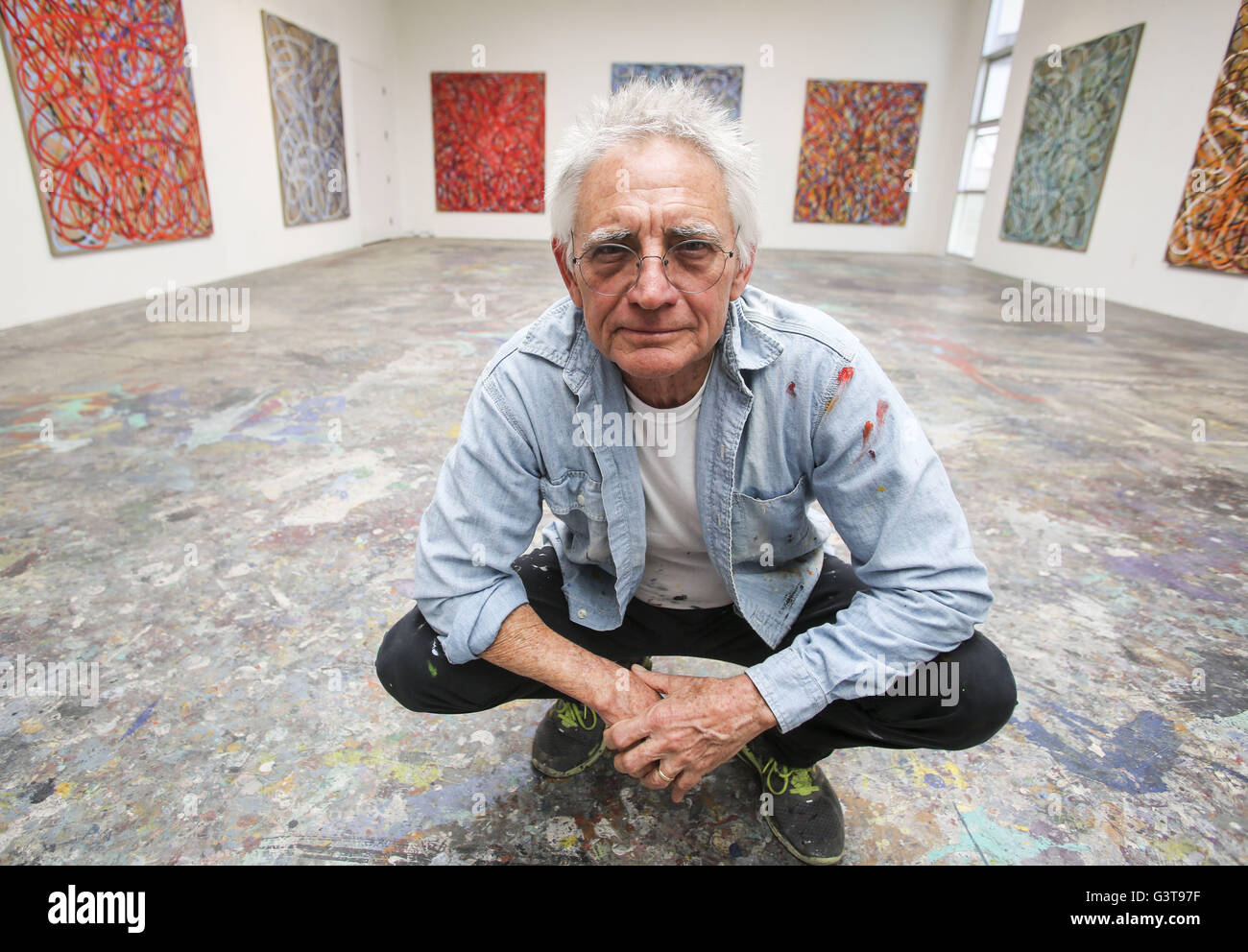 Los Angeles, California, USA. 23rd May, 2016. Charles Arnoldi, also ...