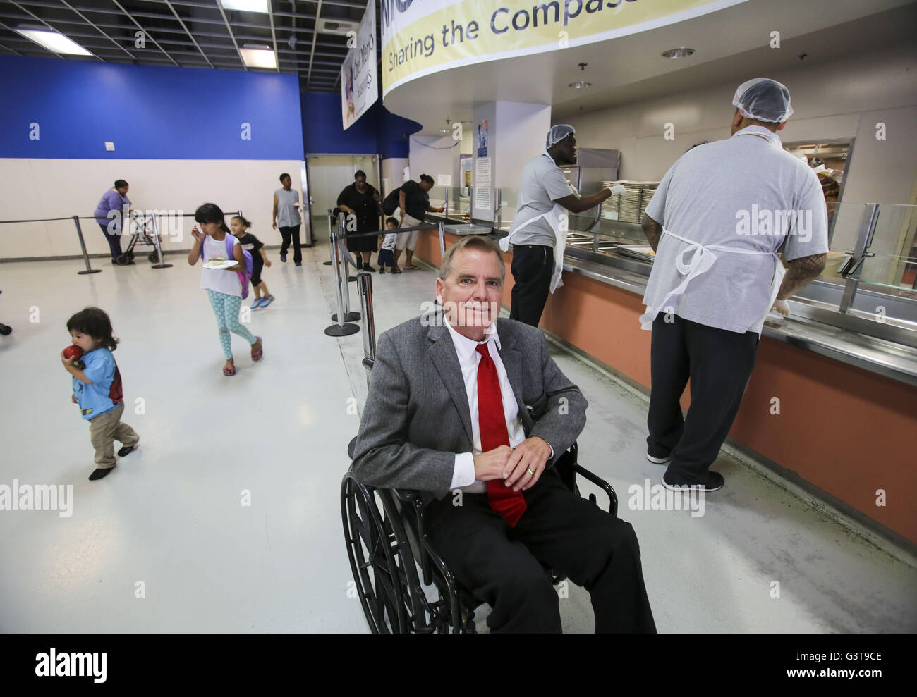 Los Angeles, California, USA. 31st May, 2016. Reverend Andy Bales, CEO ...