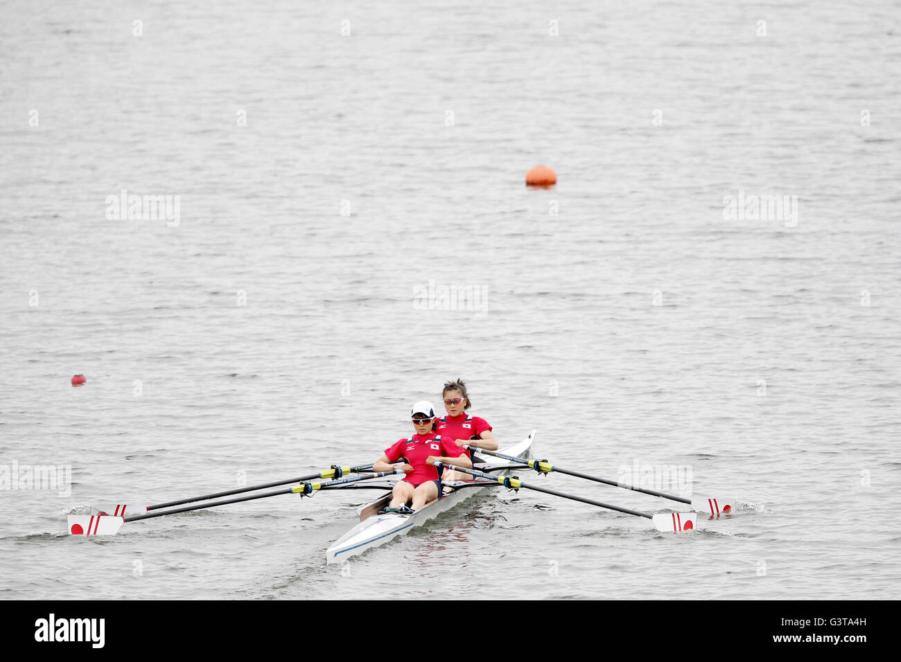 the Toda Olympic Rowing Course, Saitama, Japan. 15th June, 2016. Chiaki ...