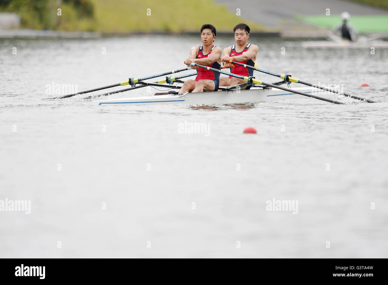 the Toda Olympic Rowing Course, Saitama, Japan. 15th June, 2016. Hideki ...