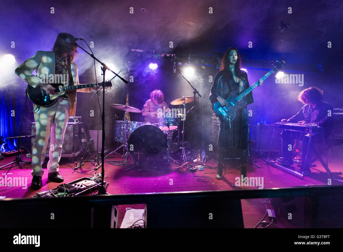 Manchester, UK. 14th June, 2016. US experimental psychedelic rock band ...